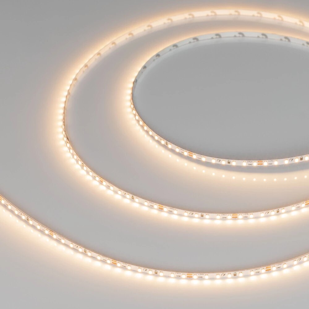 Лента MICROLED-M168-4mm 24V Warm3000 (5 W/m, IP20, 2216, 5m) (Arlight, узкая) 046732
