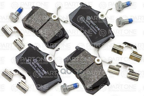 Колодки тормозные дисковые rear, SEAT CORDOBA 02>, SKODA FABIA 00>, OCTAVIA 97>, ROOMSTER 06>, VW BORA 00-05, GOLF IV 97-05, .
