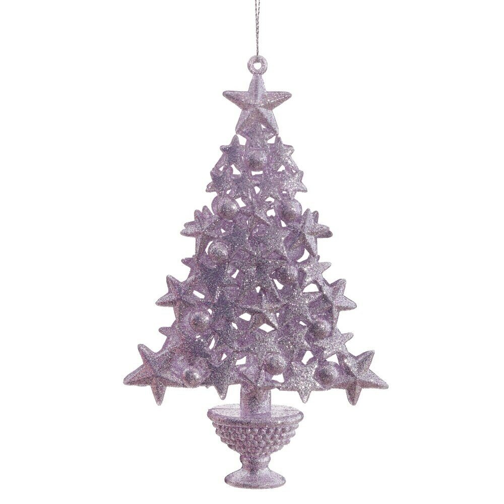 Изделие декоративное подвесное "Ёлка", L=10 W=3 H=16 см