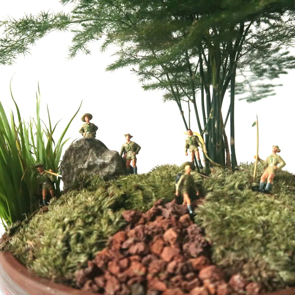 Фигурки для диорамы 1/87 масштаба Diorama Kit