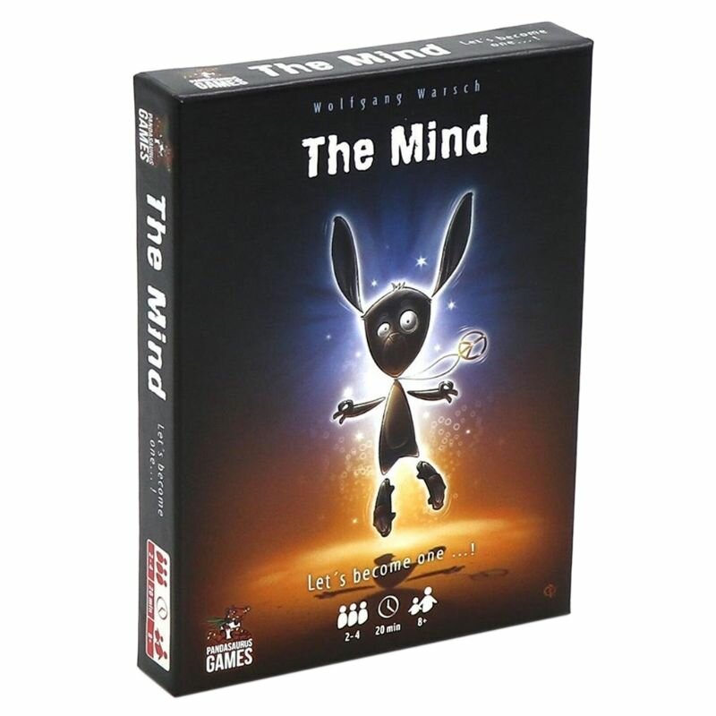Настольная игра The Mind, кооперативная карточная игра-головоломка 1 колода для 2-4 игроков, карты 1-100, командная игра без слов, подходит для детей от 8 лет