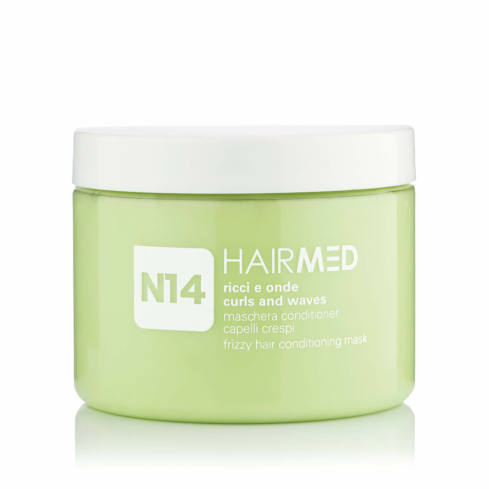 N14 Маска кондиционирующая для кудрявых и вьющихся волос Frizzy Hair Conditioning Mask Hairmed, 500 мл