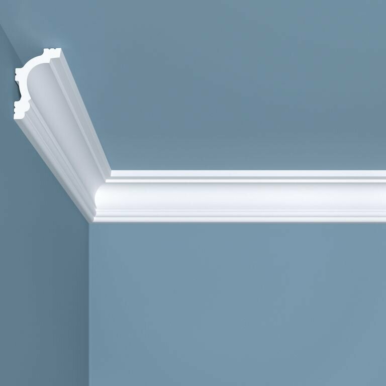 Плинтус потолочный ударопрочный bello deco К8 45x30x2000 мм