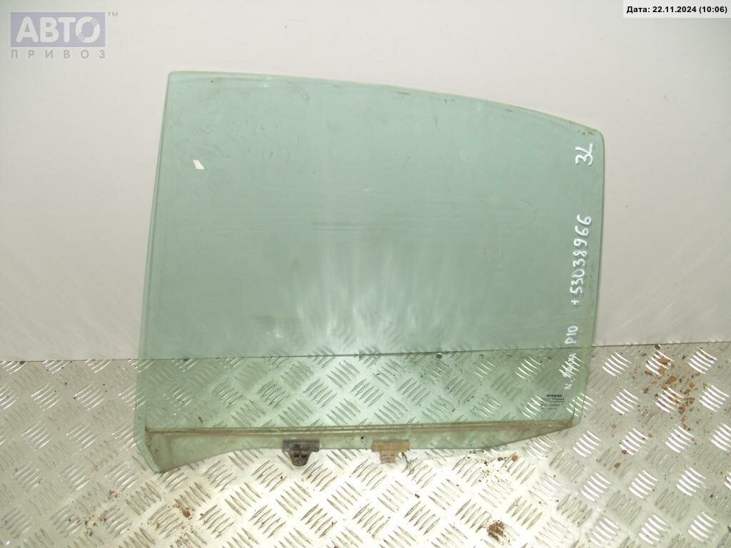Стекло двери задней левой Nissan Primera P10 (1990-1996)