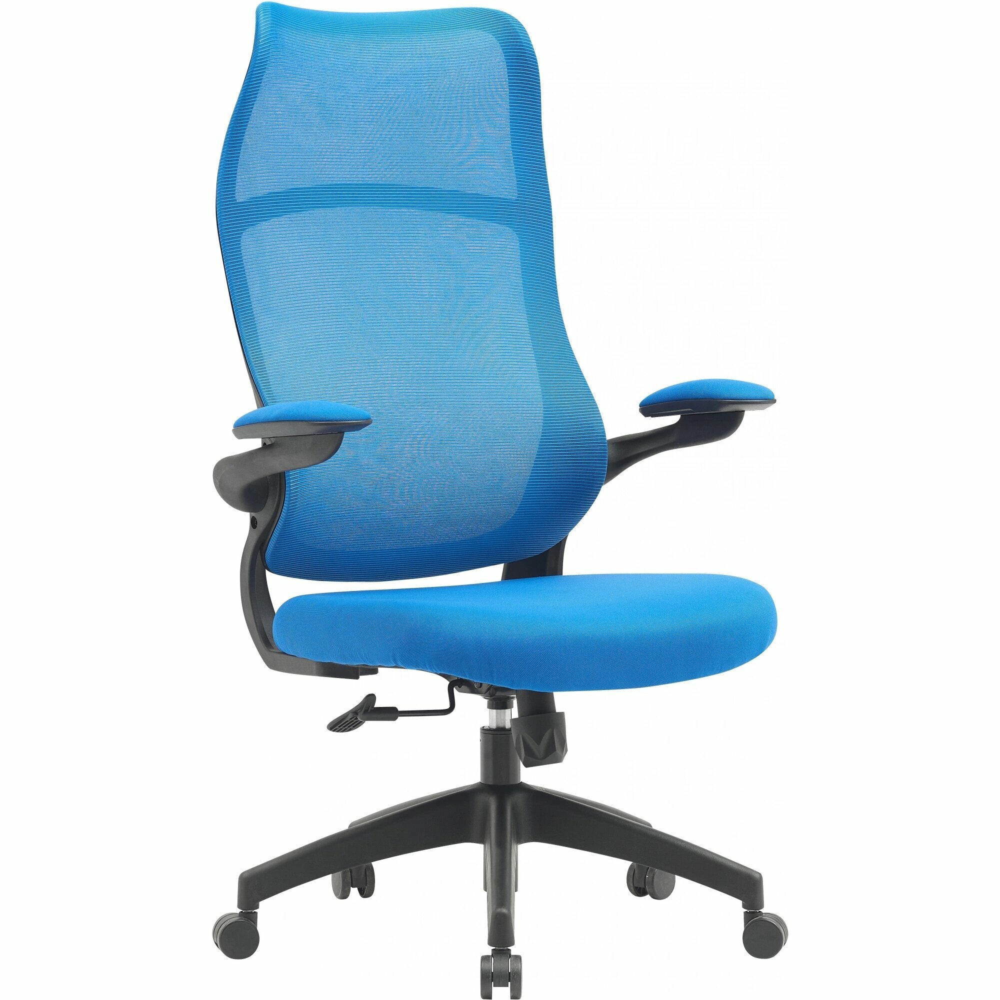 Кресло Cactus CS-MC505-BL, обивка: сетка/ткань, цвет: темно-синий/темно-синий