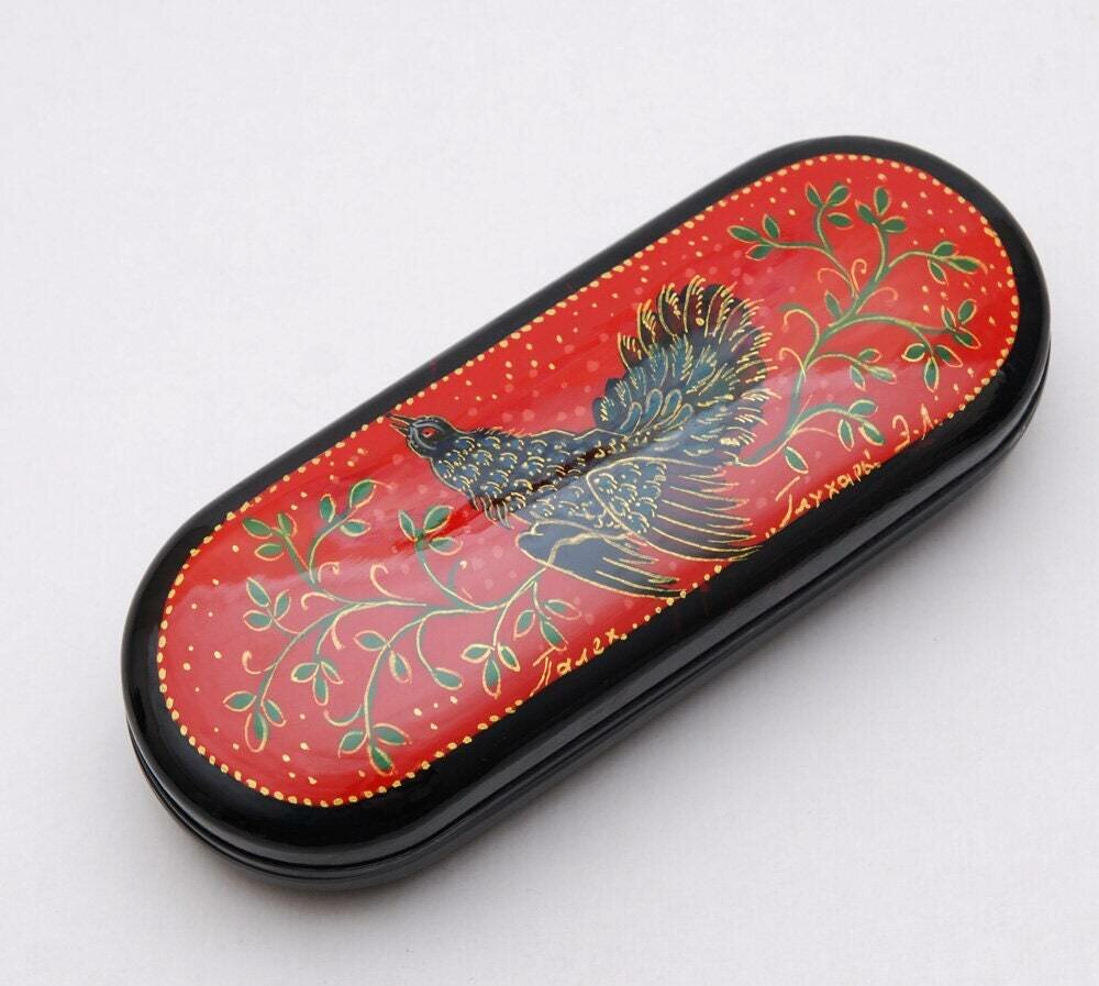 Чехол для очков (очешник) с тетеревом авторский