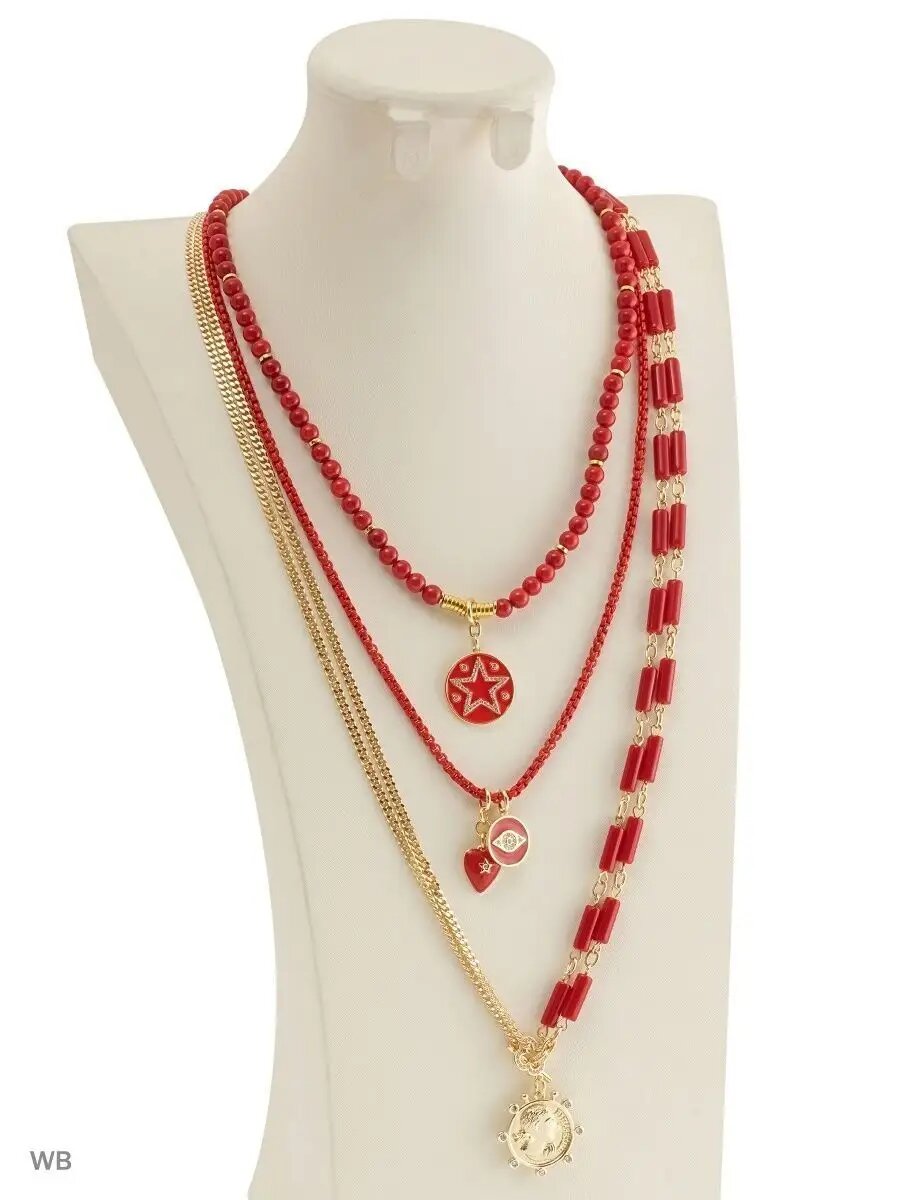 Колье, перламутр, лазурит, агат