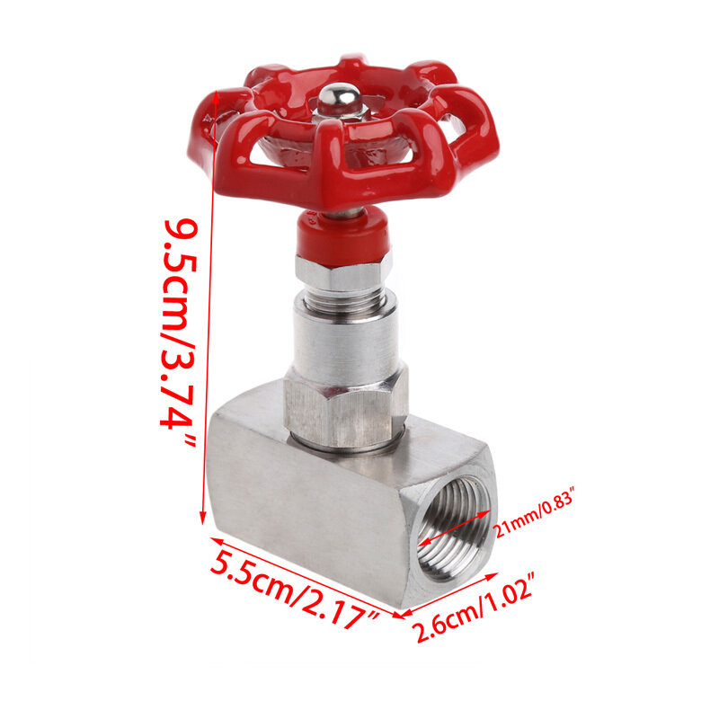 Игольчатый клапан 1/2 дюйма DN15 J13W 160P