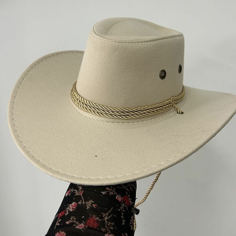 Замшевая западная ковбойская шляпа