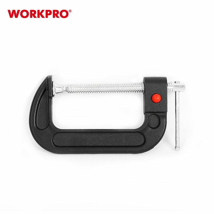 Зажим C-образный 100мм быстроразъемный WORKPRO