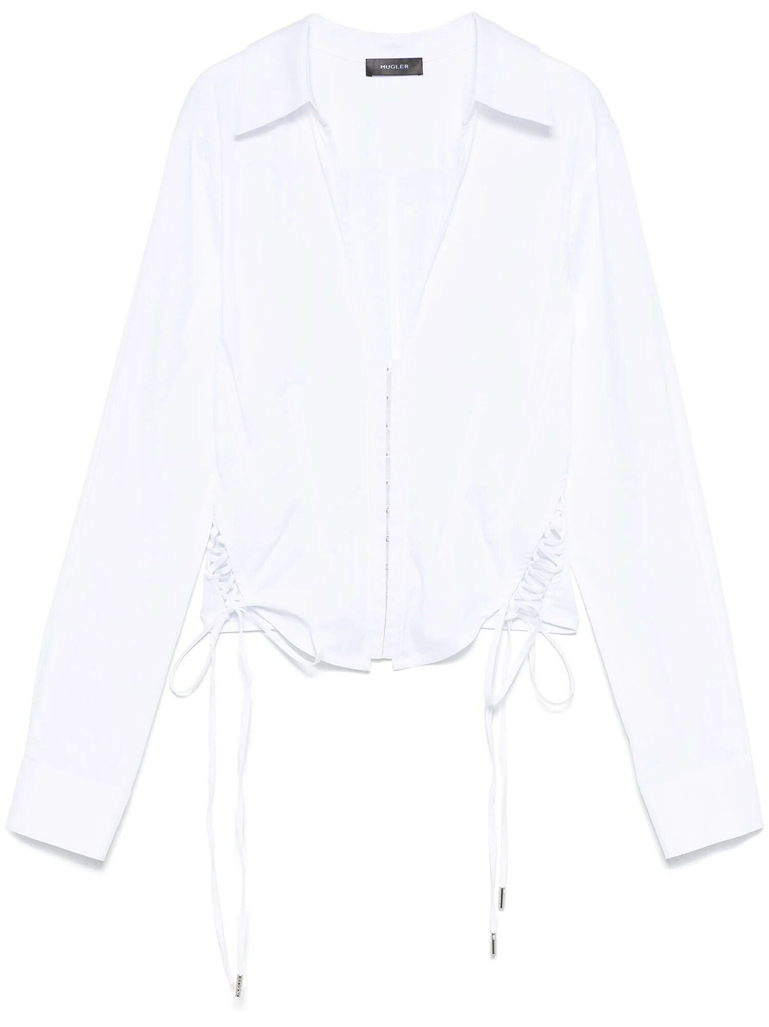 Рубашка Поплиновая рубашка с корсетом