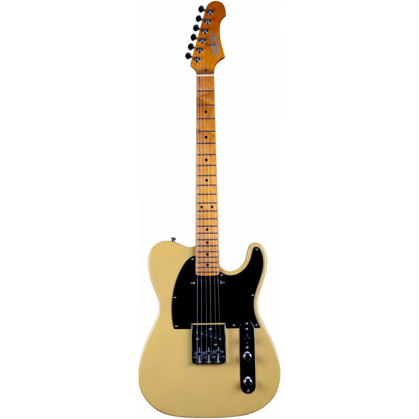 Электрогитара JET Guitars JT-350 Telecaster Maple FB Butterscotch Blonde