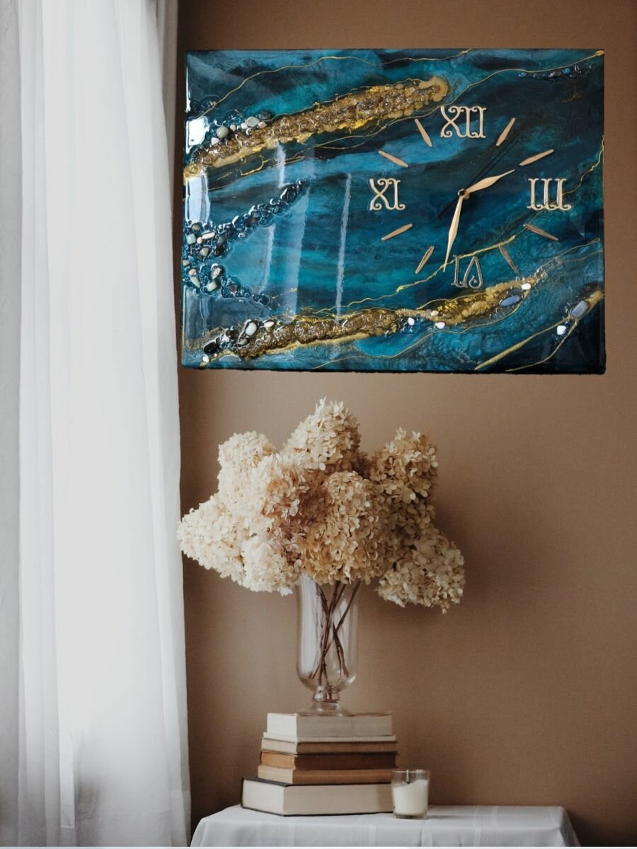 Часы настенные багамы 40*30 см интерьерные