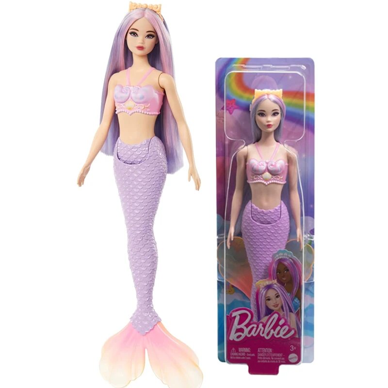 Барби Русалка Розовая Фантазия HRR06