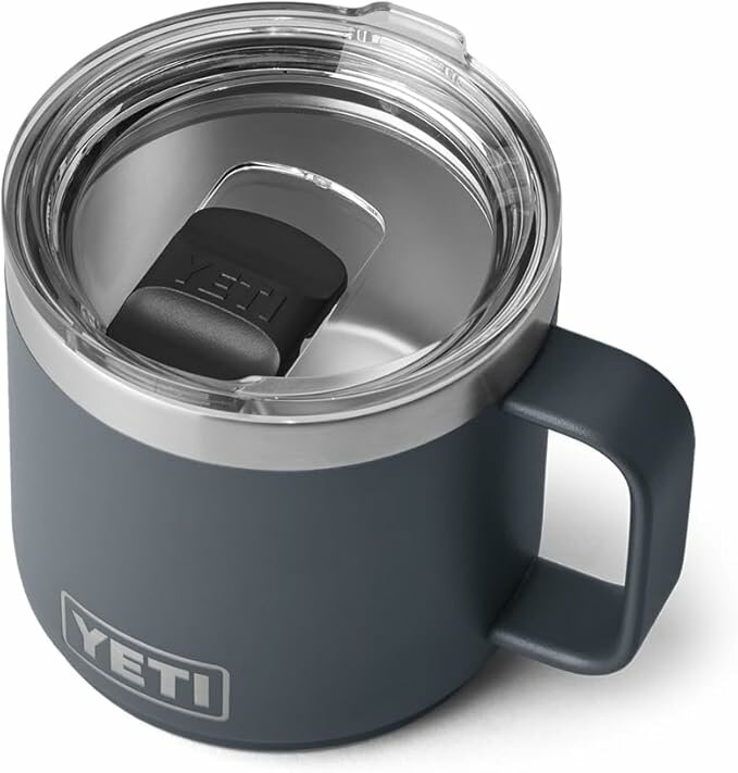 YETI термокружка Rambler (Charcoal) 414мл