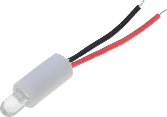 Светодиод OPTOSUPPLY OSM5DK5111A-1V LED 5мм белый теплый 18000-20000мкд 15 град. 16мА 1,2-1,5В 3000K 1шт