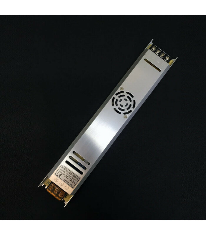 Блок питания, 24 Вольт DC, 300 Ватт, ультратонкий, IP33