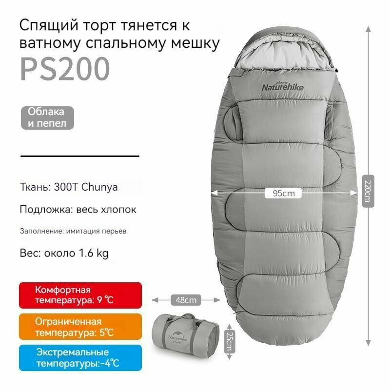 Спальный мешок Naturehike NH20MSD03