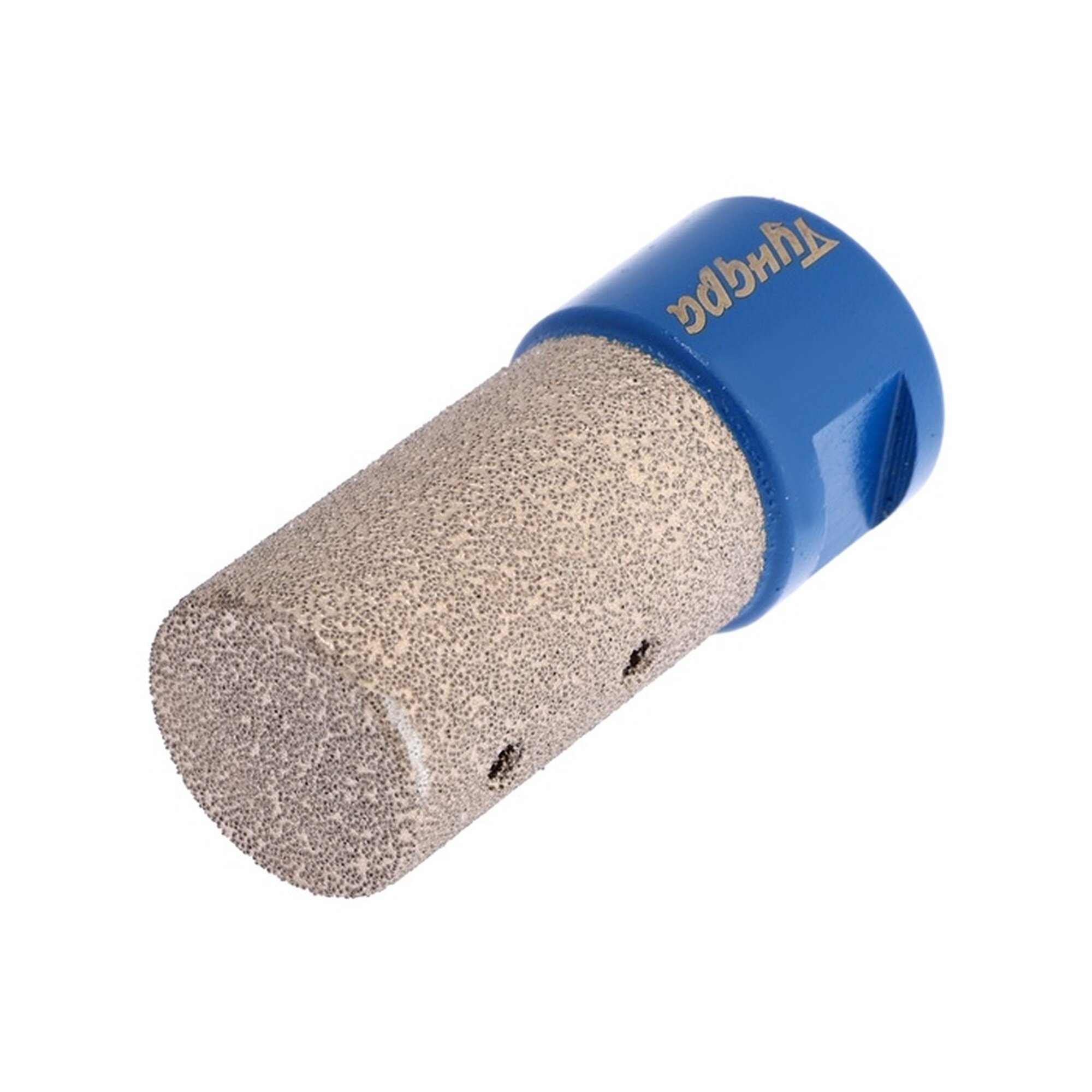 Фреза алмазная цилиндрическая тундра, по камню, кафелю и керамограниту, 25 х 40 мм, М14