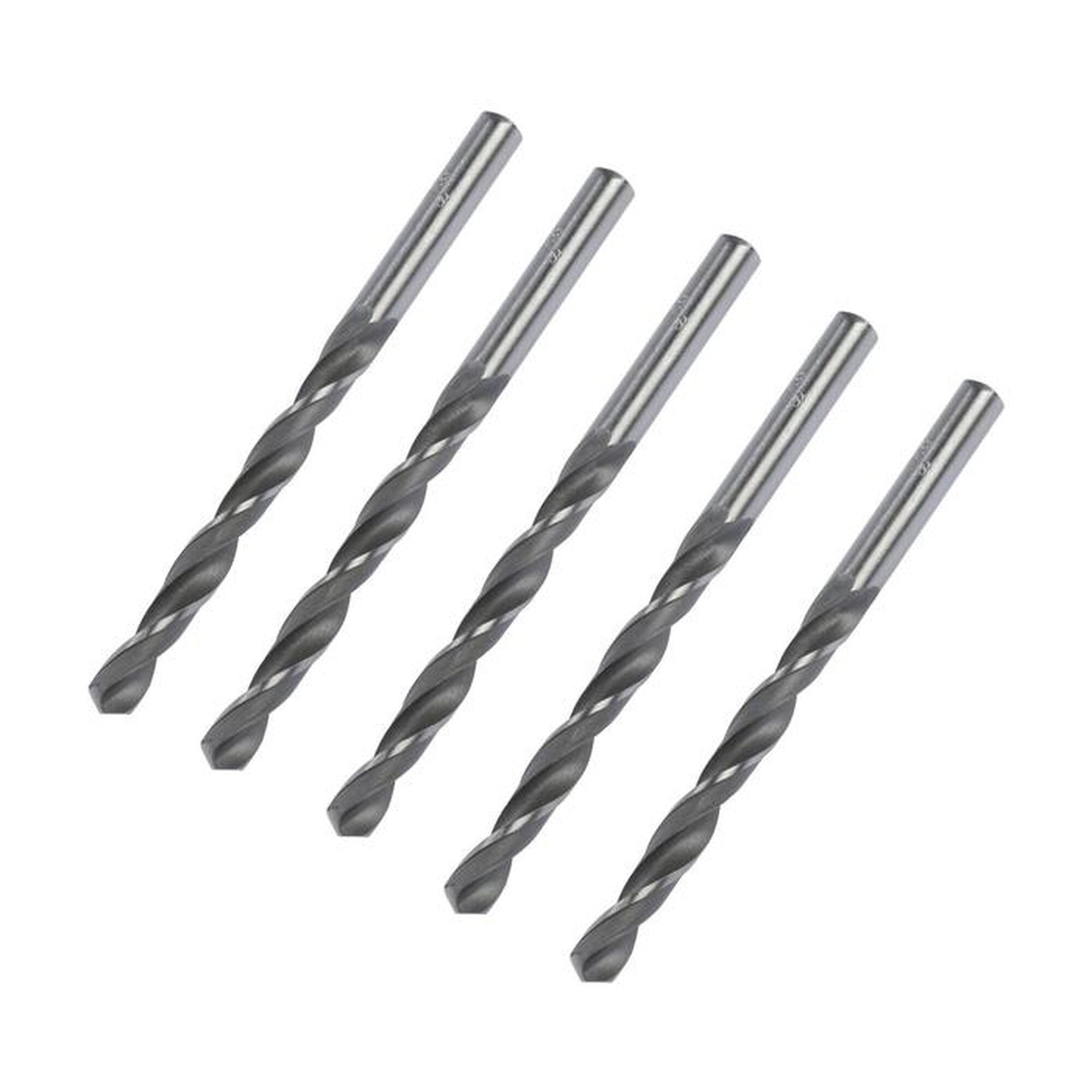 Сверло по металлу тундра, HSS, цилиндрический хвостовик, 8 х 115 мм, 5 шт.