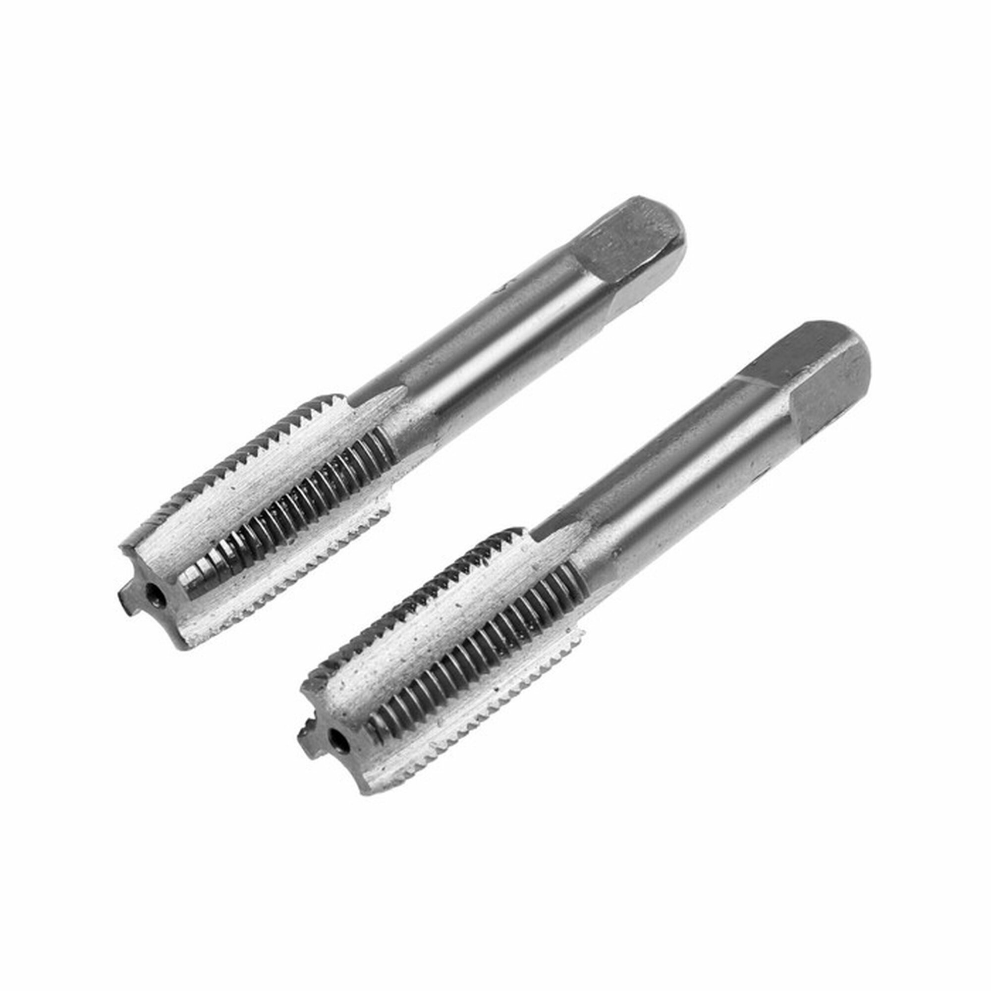 Метчики метрические ручные тундра, М14 х 1.5 мм, комплект из 2 шт.