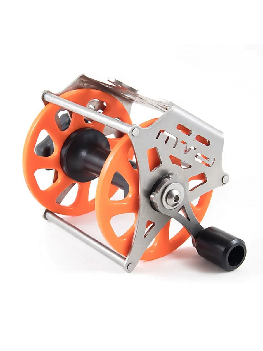 Катушка для подводных ружей MVD ANS вертикальная, оранжевая, размер М