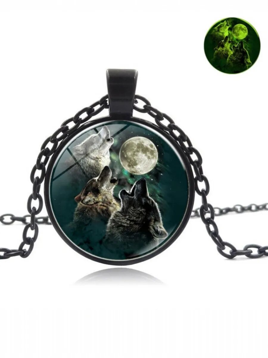 Колье, стекло