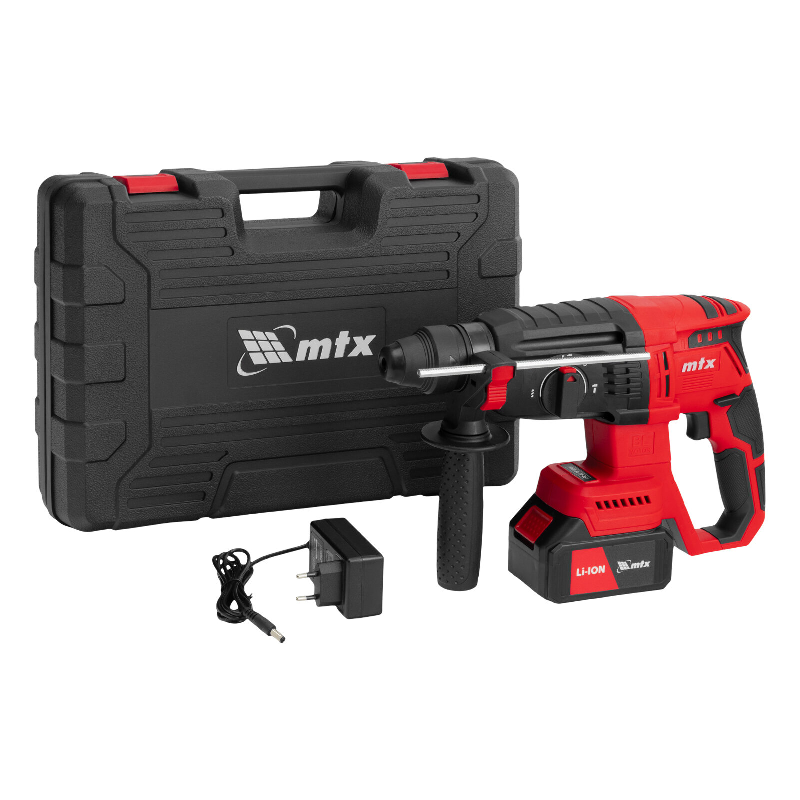 Перфоратор аккумуляторный бесщеточный 3 Дж Li-Ion 20 В MTX RHB-BL-20-26 26780