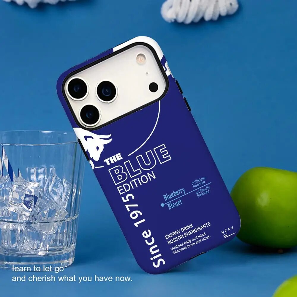 Чехол для iPhone 17 Pro Max, синий, White1