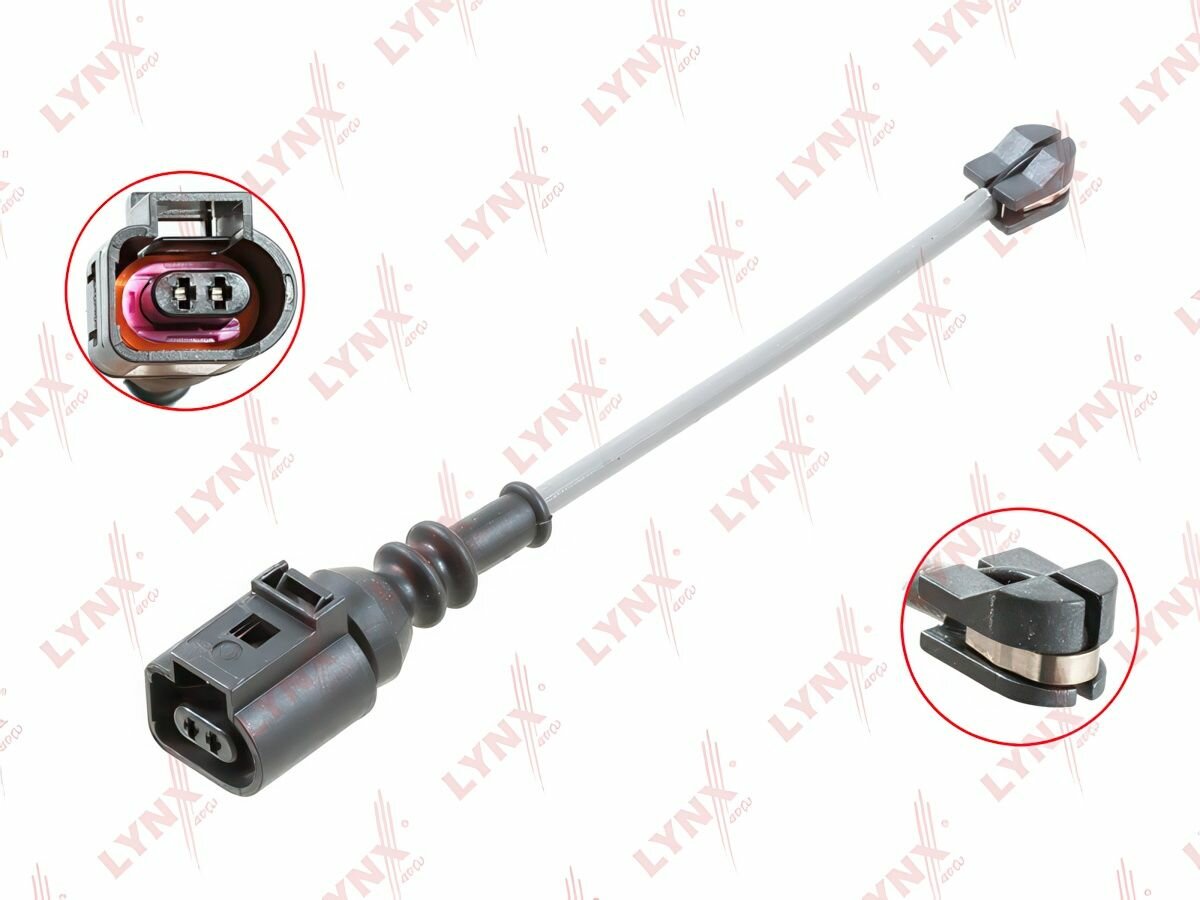 Датчик износа тормозных колодок передних, для Шкода Октавия 3, 4, Фольксваген Гольф 6, Пассат B8, Тигуан арт BW1003 LYNXAUTO