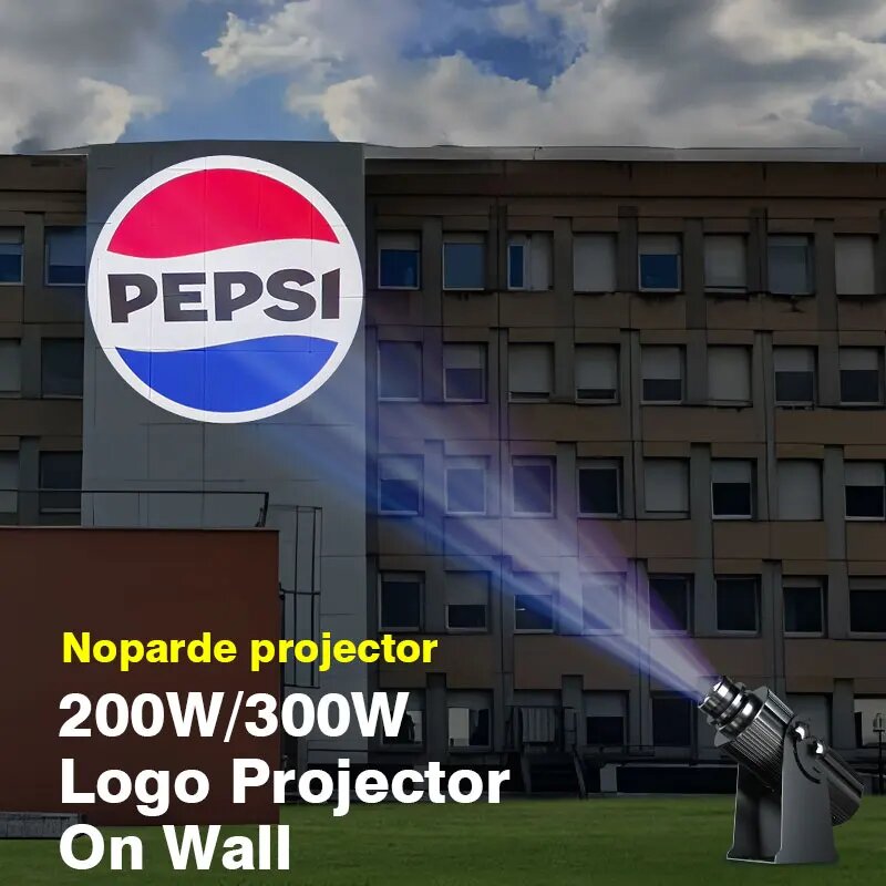 NOPARDE Рекламный проектор 200-300 Вт colorful logo, 300watt outdoor