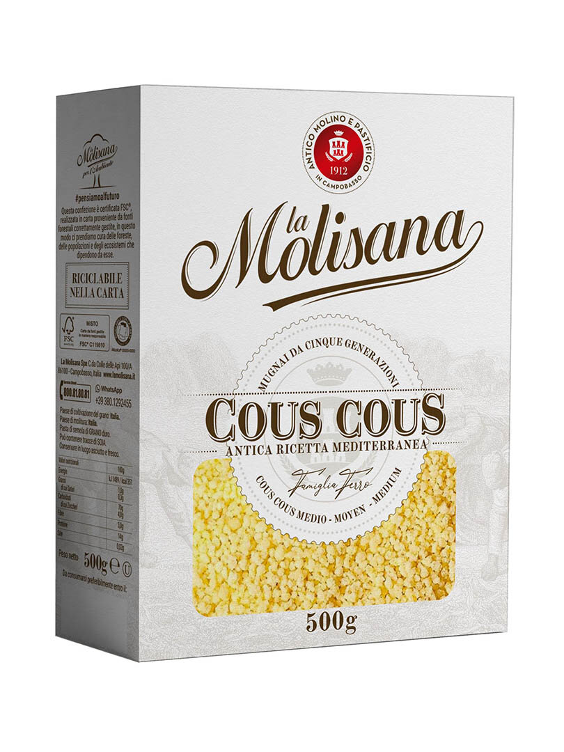 Кускус La Molisana Сous Сous макароны из твердых сортов пшеницы, 500 г