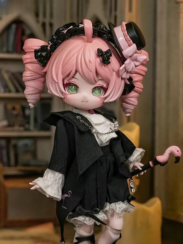 LEI-Doll Кукла BJD 1/12 шарнирная (COME4FREE) аниме с одеждой и аксессуарами . 20 мин. BJD Кукла, Чао играет вручную
