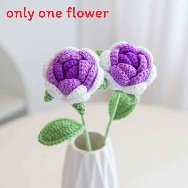 Искусственный цветок роза ткань для украшения дома и на улице свадьбы или фотозоны фиолетовый