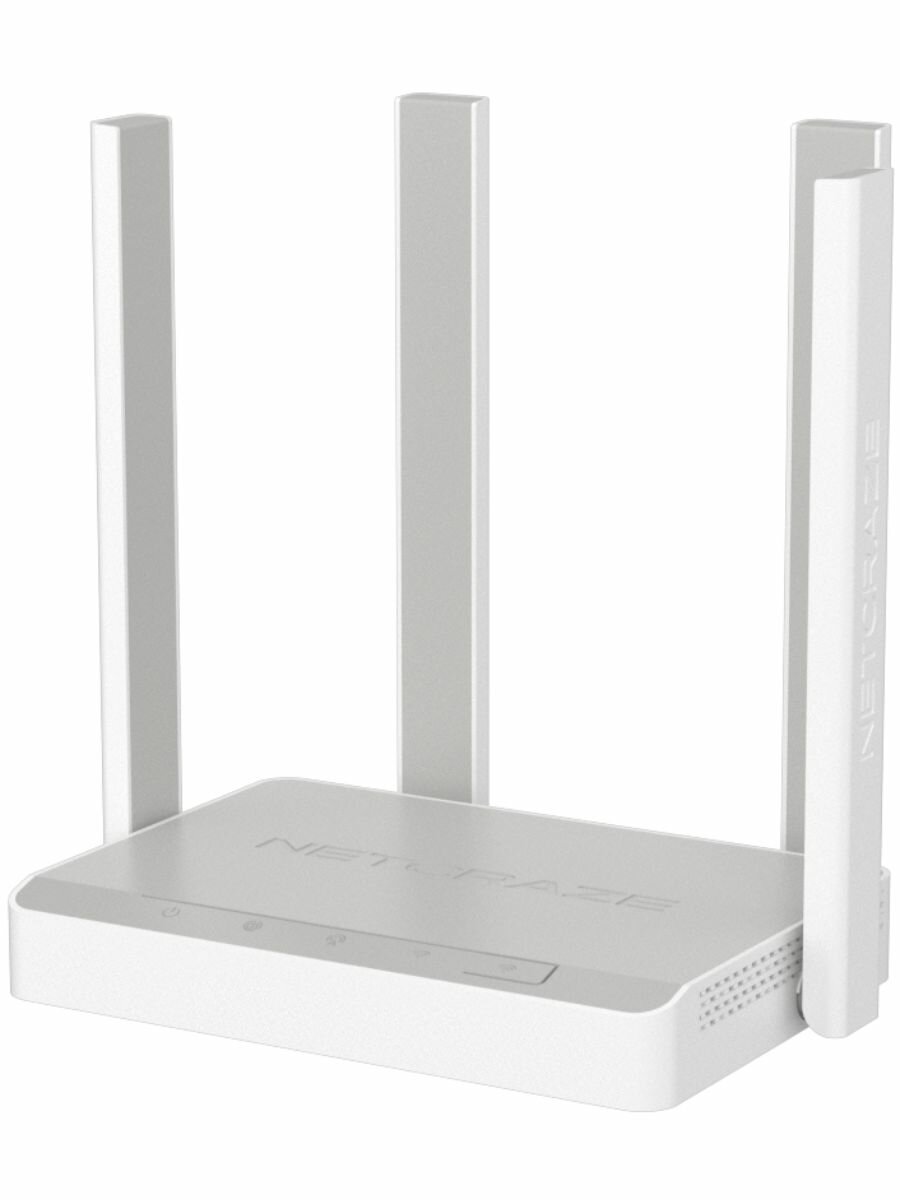 Wi-Fi роутер Netcraze Explorer 4G NC-4910, двухдиапазонный, Mesh, белый