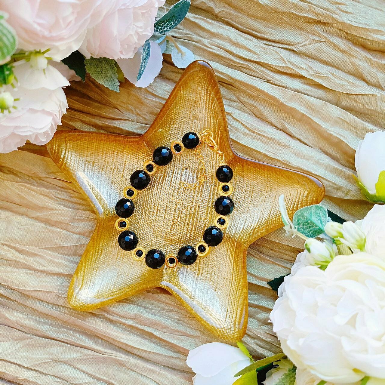 Браслет, оникс