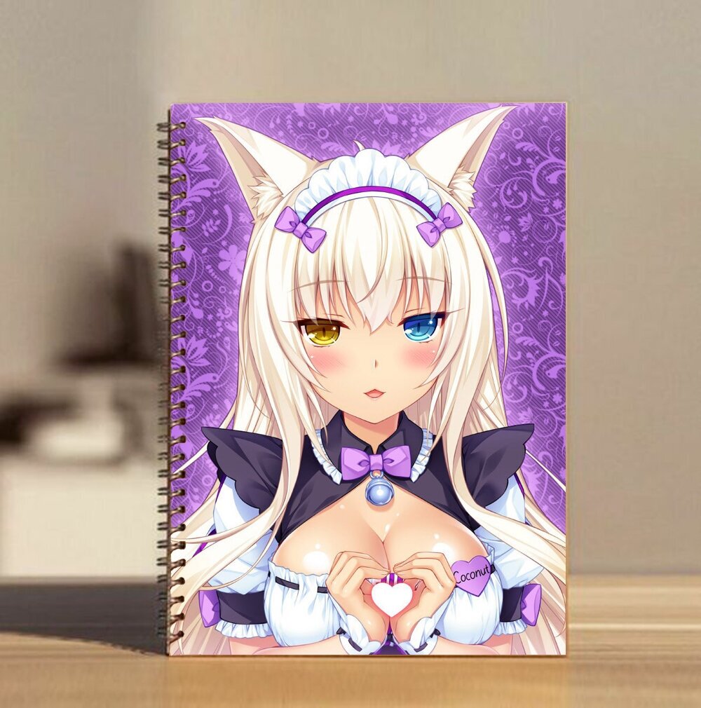 Скетчбук А5 по аниме Nekopara / Некопара / Нэкопара / Кошачий Рай №14