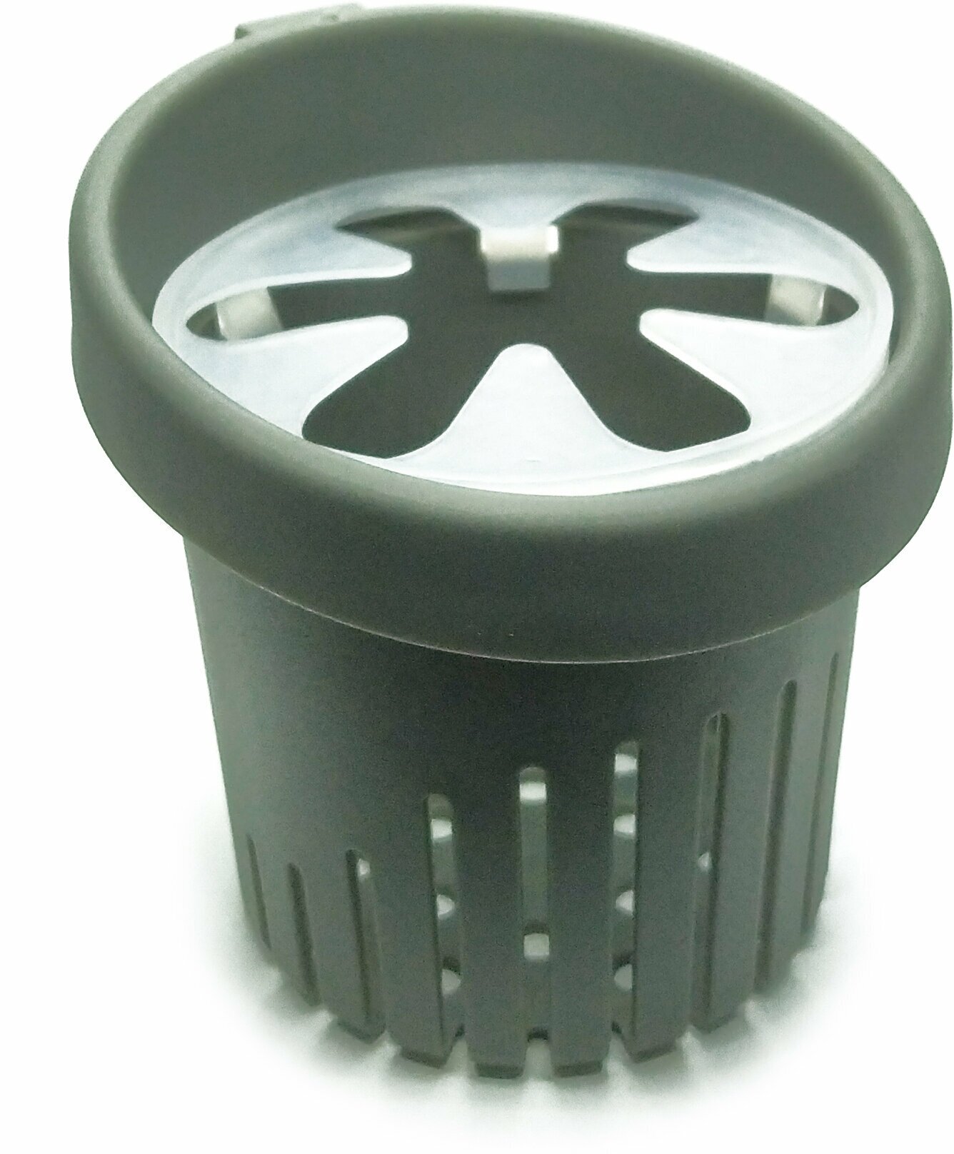 Держатель детской бутылочки на детскую коляску (совместим с большинством польских производителей) серый