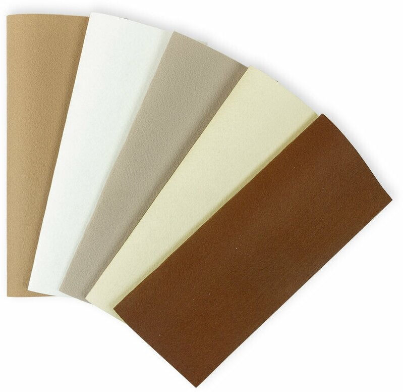 Фетр Gamma Premium FKS12-27/30 декоративный 27 см х 30 см +- 2 см 5 шт Плюшевый мишка