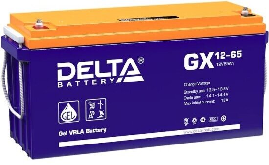 Аккумуляторная батарея для ИБП Delta Battery GX 12-65