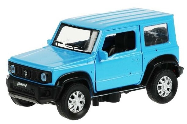 Модель машины Технопарк Suzuki Jimny, голубая, инерционная JIМNY-12-ВUВК