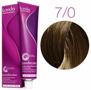 Londa Color стойкая крем-краска, 7/0 блонд, 60мл