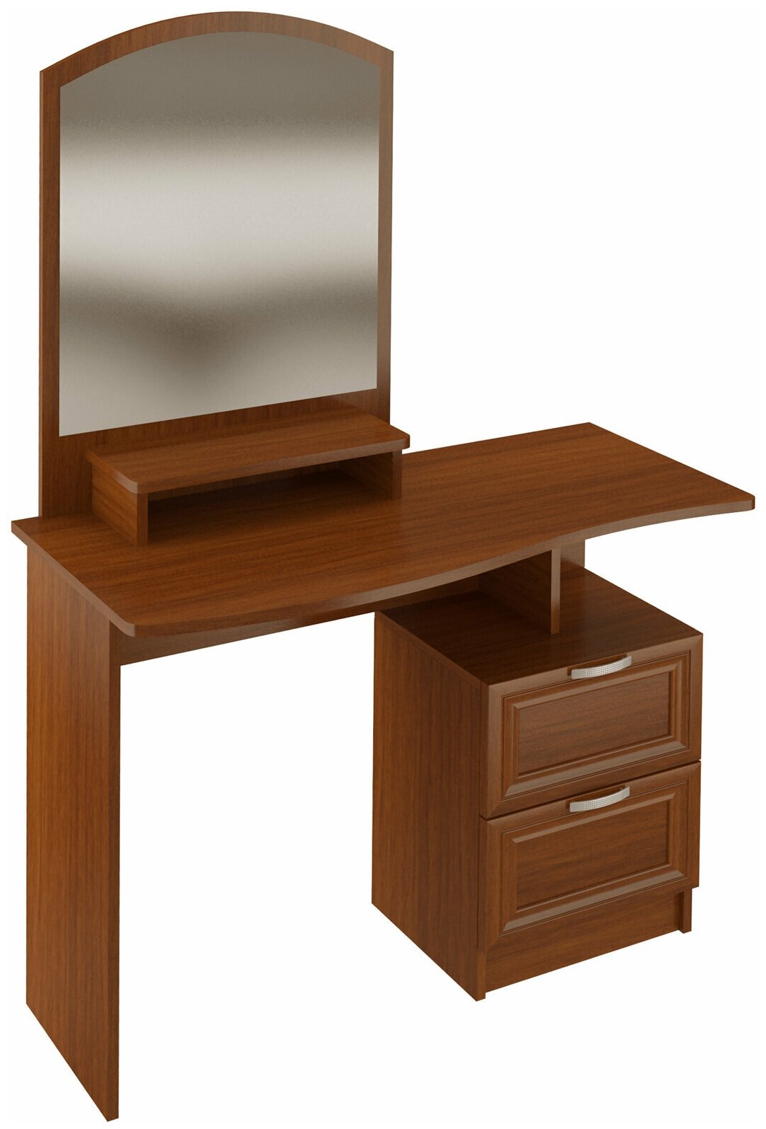 Туалетный столик, трюмо, гримерный столик 100/149/40 см Феникс КМ-16 Орех