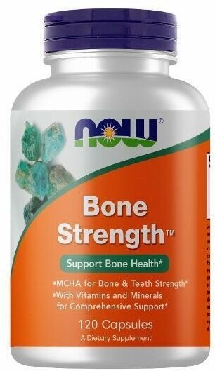 Now Foods Bone Strength, Крепкие Кости - 120 капсул