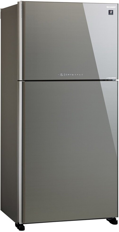 Двухкамерный холодильник Sharp SJ-XG 60 PGSL No frost, серебристый