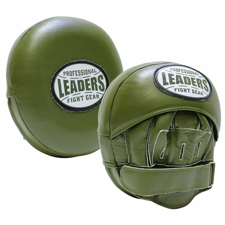 Лапы боксерские LEADERS MID AIR Olive