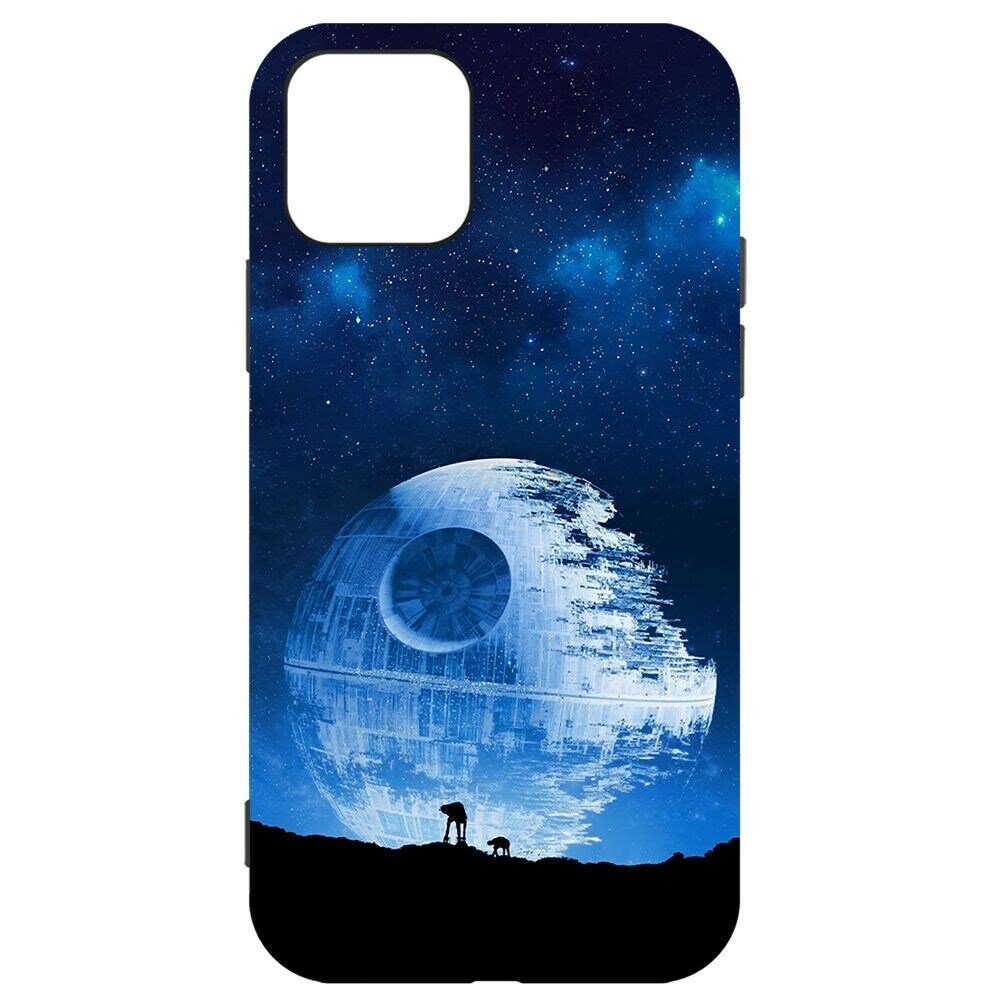 Чехол-накладка Krutoff Soft Case Звездные Войны. Звезда смерти для iPhone 11 Pro черный