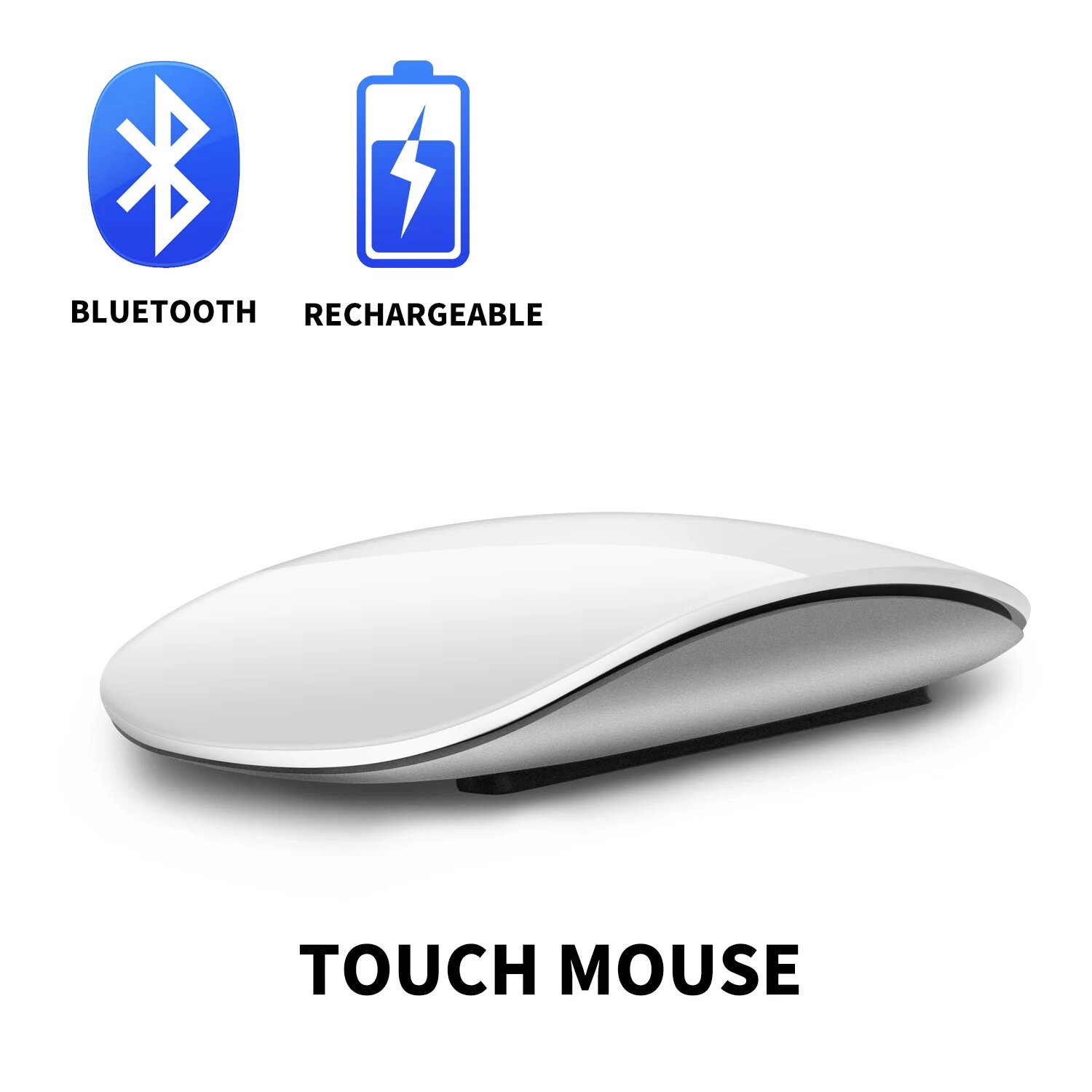 DIXSG Беспроводная Bluetooth-мышь Magic для MacBook Air White