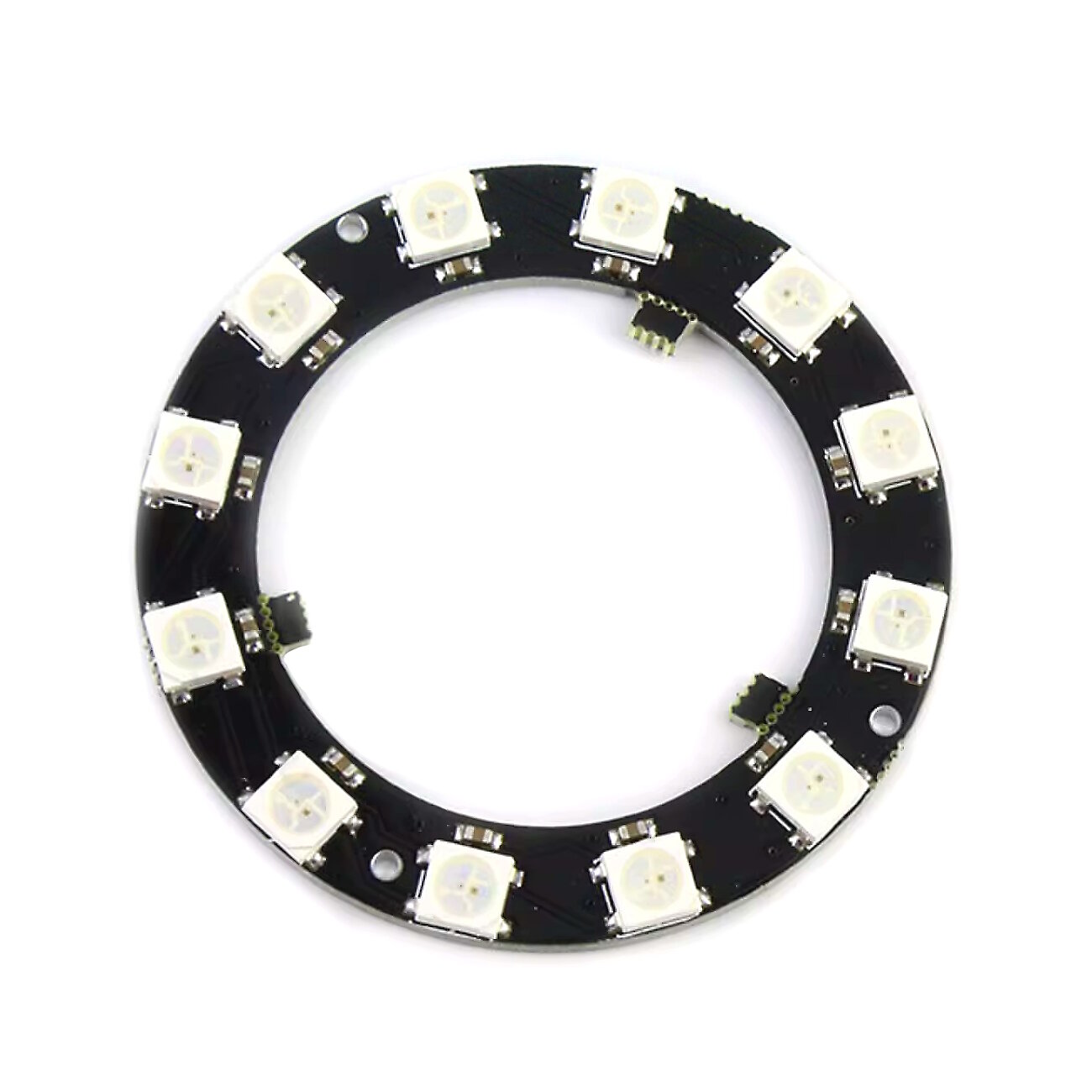 Кольцо из 12 адресных светодиодов ws2812 (5050) диаметр 5 см