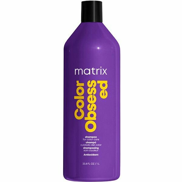 Matrix Шампунь Total Results Color Obsessed для защиты цвета окрашенных волос, 1000 мл